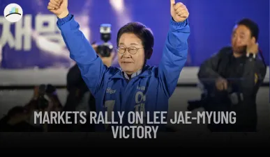 South Korea Stocks Soar After Lee's Win