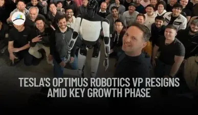 Tesla's Optimus Robotics VP Resigns Amid Key Growth Phase