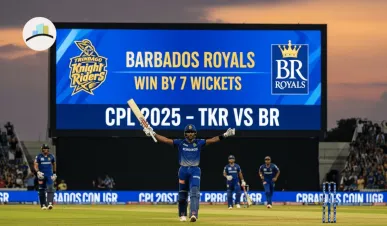 Trinbago Knight Riders vs Barbados Royals: Royals Beat TKR by 7 Wickets ...