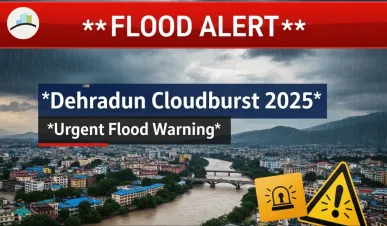 Dehradun Cloudburst 2025: Authorities Issue Urgent Flood Warning