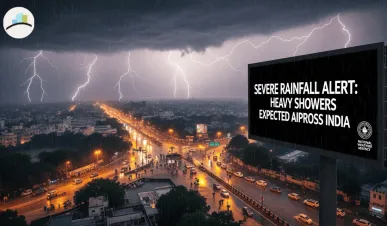 Severe Rainfall Alert: Heavy Showers Expected Across India