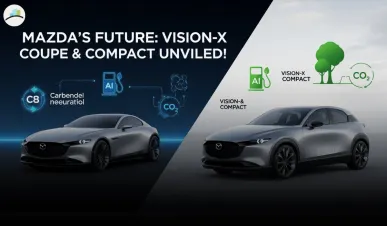 Mazda Reveals Vision-X Coupe & Compact, Showcasing Sustainable ...