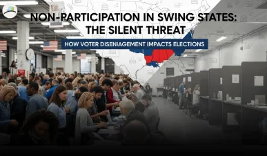 Non-Participation in Swing States: The Silent Threat to Election Outcomes